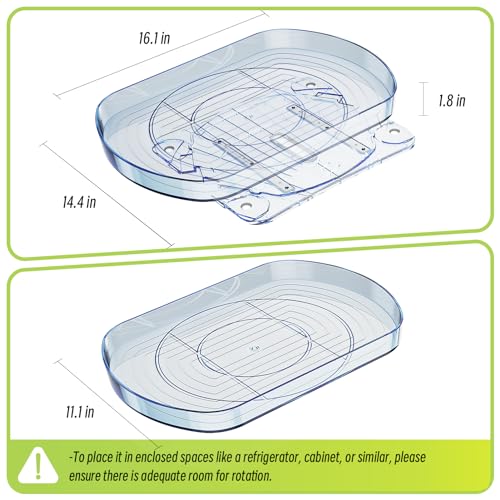 Snapklik.com : Lazy Susan For Refrigerator, Fridge Lazy Susan ...