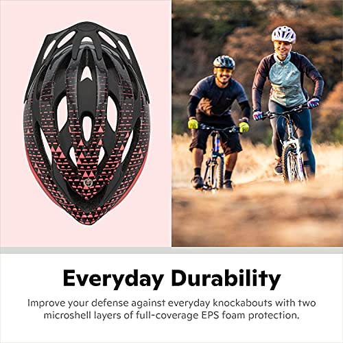 Snapklik.com : Schwinn Thrasher Adult Bike Helmet Lightweight Microshell