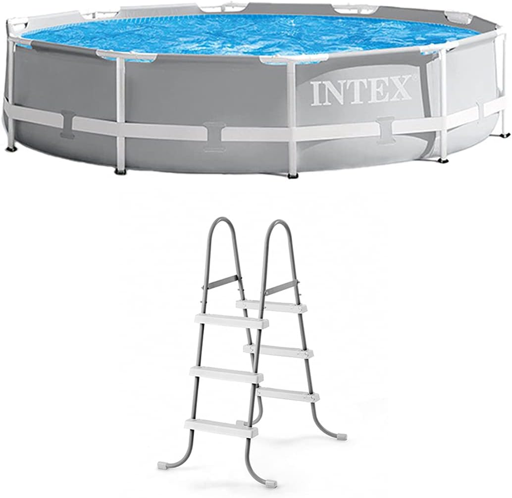 Amazon.com: Intex 12ft X 30in Prism Frame Pool Set with Filter Pump ...