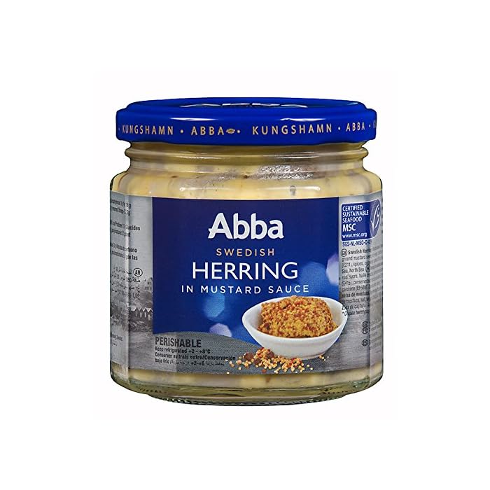 Buy Abba Senap Sill | Swedish Herring Marinated In Mustard Sauce| Ideal ...