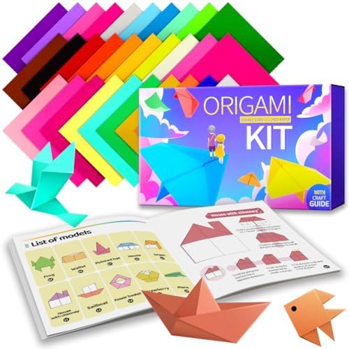 Amazon.com: Origami Paper for Kids Crafts, 350 PCS Origami Paper Kit ...