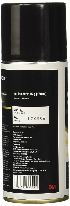 SSO 3M Chain Cleaner Spray for Bikes (75 g) | Chain Dirt and Grease ...