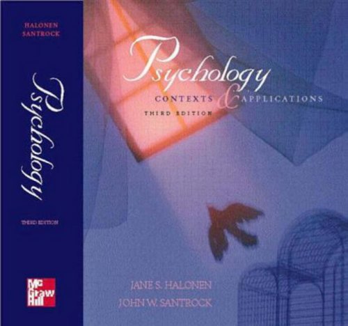 Amazon.com: Psychology: Contexts and Applications: 9780697376480 ...