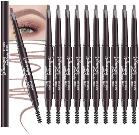 Amazon.com : 12 Pcs Ultimate Eyebrow Retractable Definer Pencils,Dual ...