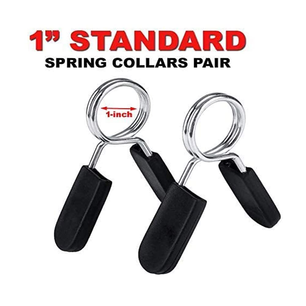 Weightlifting Accessories FITNESS MANIAC Standard 1" Barbell Spring ...