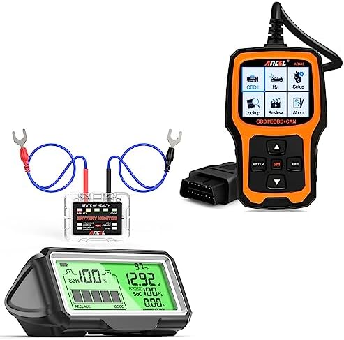 Amazon.com: ANCEL AD410 Enhanced OBD II Vehicle Code Reader Automotive ...