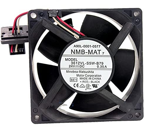 Amazon.com: 3612VL-S5W-B79 NMB-MAT Cooling Fan A90L-0001-0577 24V 0.35A Cooling fanuc System ...
