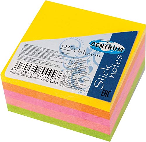 Snapklik.com : NEON Sticky Notes Pad 250 Sheets