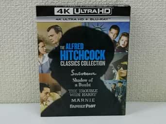 Amazon.co.jp: Alfred Hitchcock Classics Collection Vol. 2 (4K Ultra HD + Blu-ray Disc) : Computers