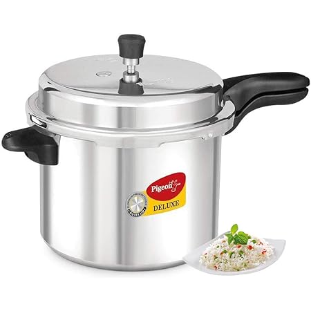 Amazon.com: Prestige Popular Pressure Cooker, 7.5 Liter, Silver : Home ...
