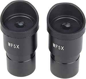 Amazon.com : Microscope Kit 2 PCS Stereo Microscope 5X Wide Angle ...