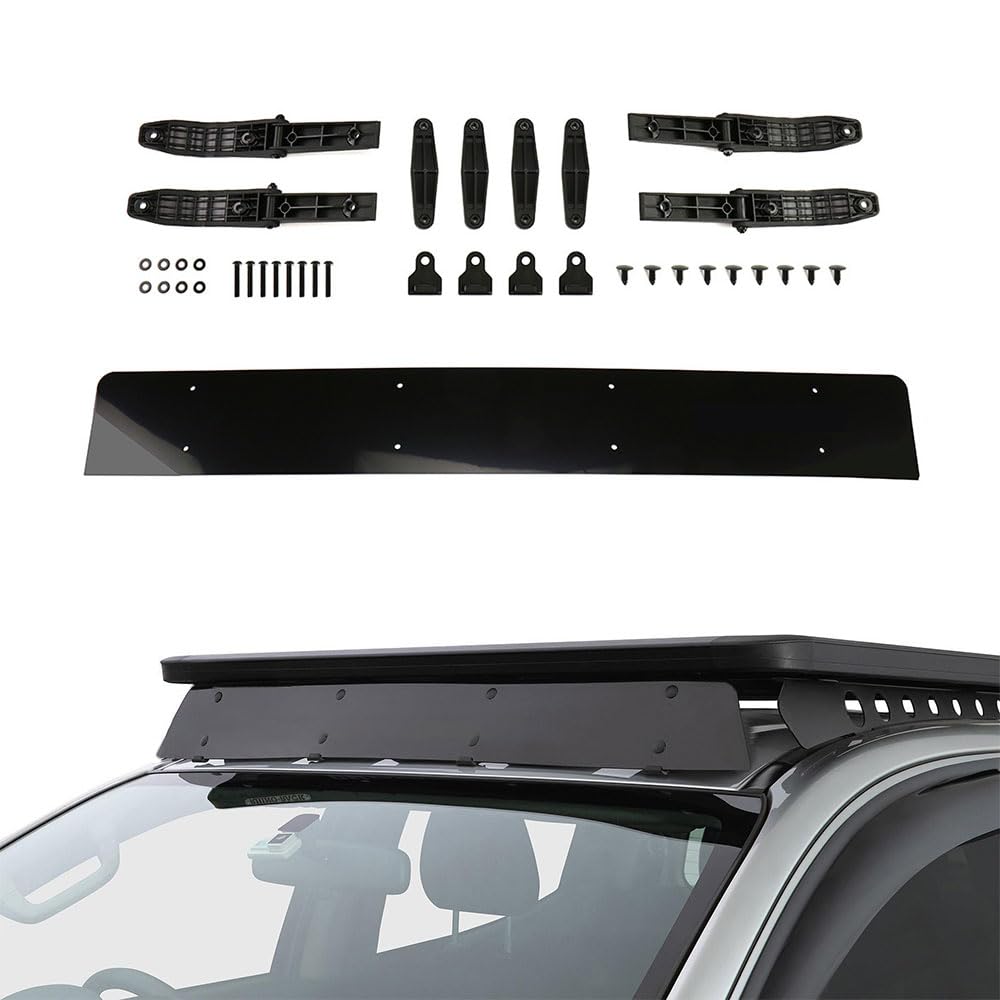 Amazon.com: Universally Fit Rooftop 43" Roof Rack Crossbar Wind Fairing ...