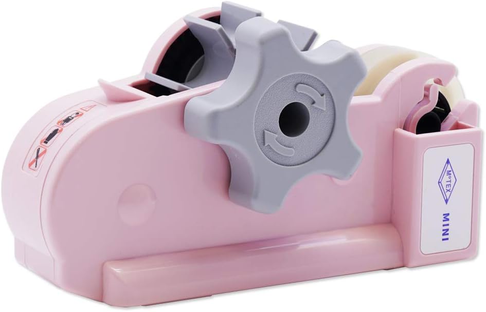 Amazon.com: MoTEX Mini Tape Dispenser - Compatible 1 Inch Core, Light ...