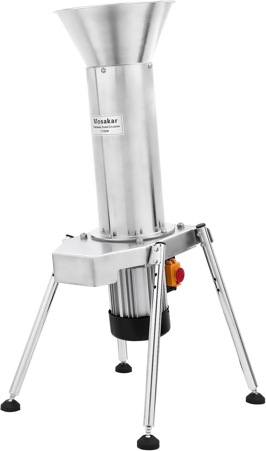 Amazon.com: 1100W Mosakar Fruit Apple Crusher. Whole Apple Pear Potato ...