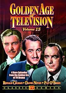 Amazon.com: Golden Age of Television - Volume 15 : Robert Florey, William Asher, Roy Kellino ...