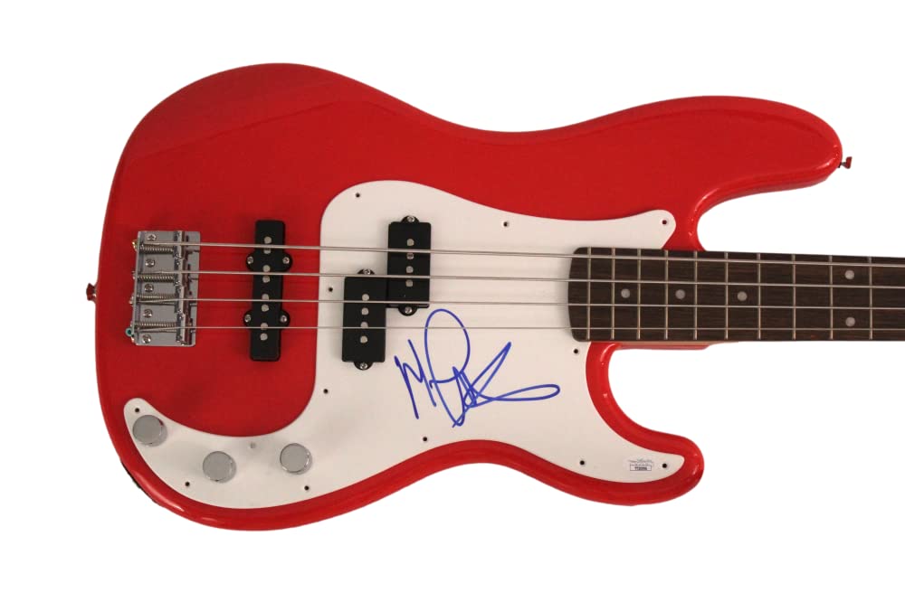 Buy MICHAEL ANTHONY SIGNED AUTOGRAPH FULL SIZE RED FENDER ELECTRIC BASS ...