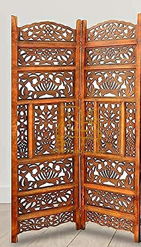 Buy CRAFT HOMEDECOR Wooden Partition for Living Room,Room Divider 2 ...