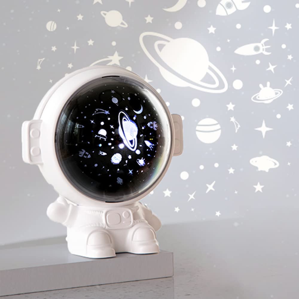 NICE POINT Star Night Light for Kids, Cute Astronaut Star Lamp with ...