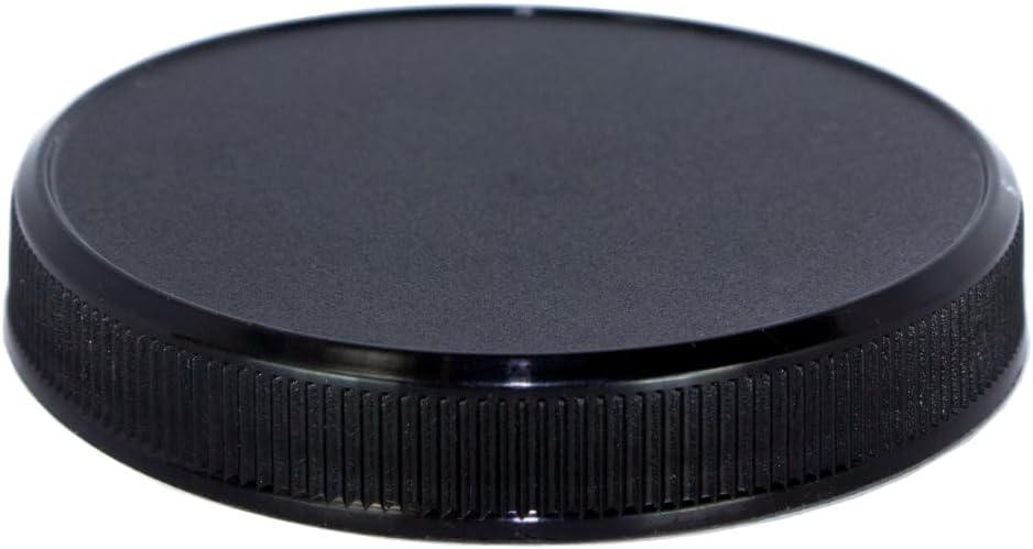 Amazon.com: Food Grade 70/400 Black Ribbed Plastic Continuous thread ...