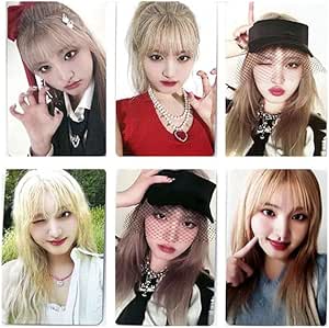 Amazon.com: 6Pcs/Set KPOP IVE Album I'VE MINE HD Photocards Wonyoung Gaeul LIZ REI Leeseo Yujin ...