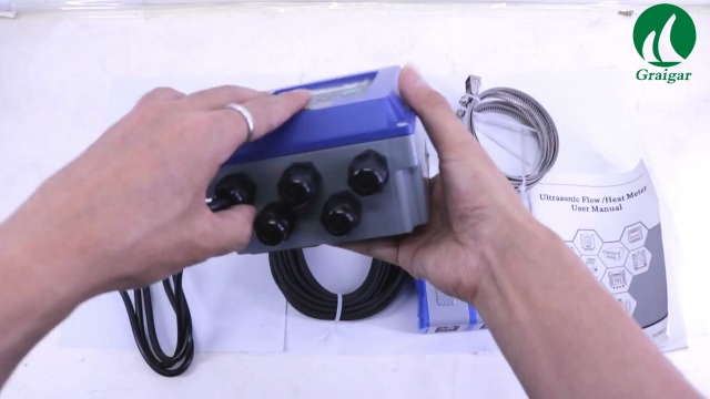 Watch TUF-2000B Digital Ultrasonic Flow Meters Flowmeter on Amazon Live