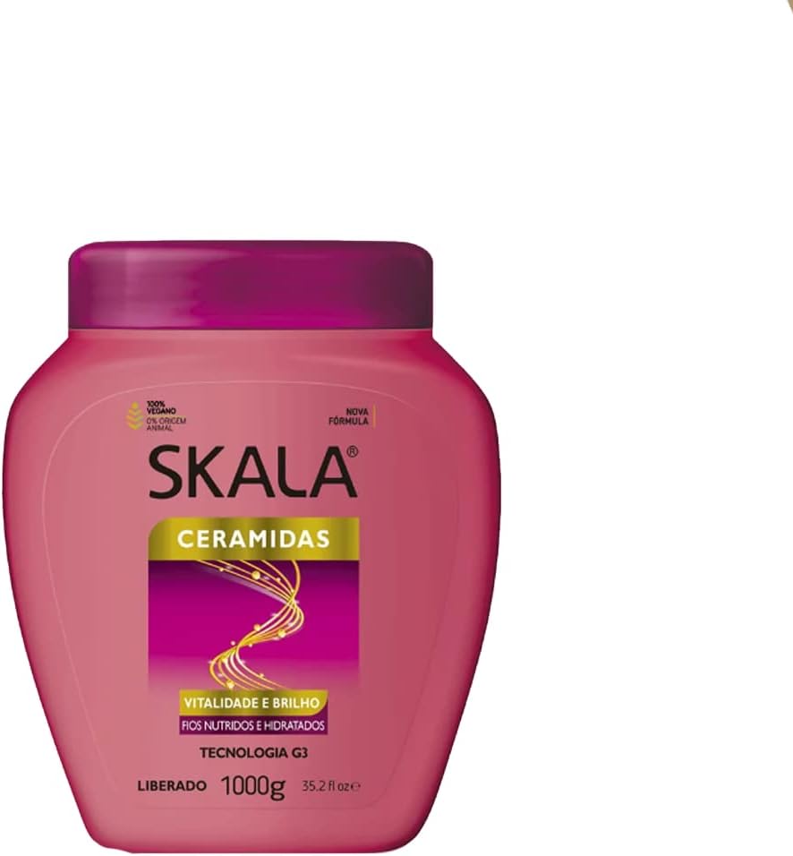 Máscara Creme Tratamento Cabelo Ceramidas G3 Skala Pote 1Kg | Amazon.com.br