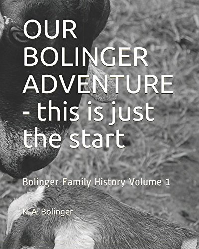 OUR BOLINGER ADVENTURE - this is just the start: Bolinger Family ...