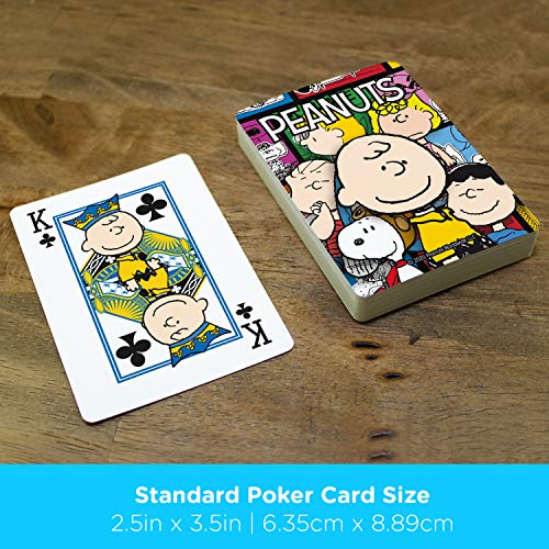 Snapklik.com : AQUARIUS Peanuts Playing Cards - Peanuts Cast Deck Of ...