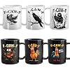 Amazon.com: F-Caw-F Funny Crow & Chicken Mug, Personalized Rooster ...
