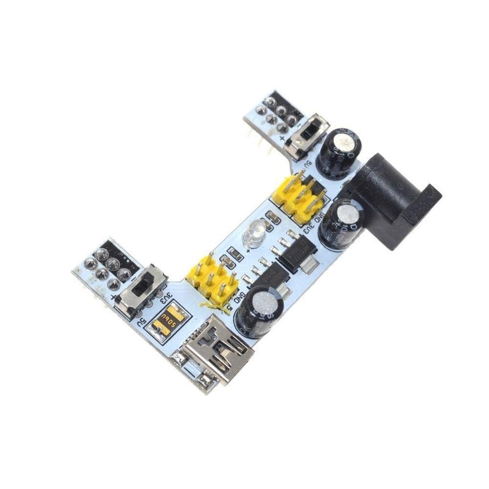 Amazon.com: White Breadboard Dedicated Power Module 2-Way 5V/3.3V for ...