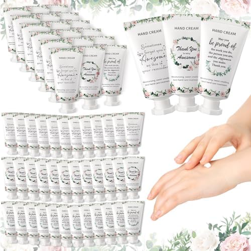 Amazon.com : Siifert 50 Pcs Thank You Hand Cream Bulk Appreciation ...