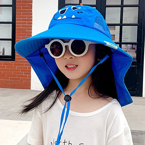 Buy GUSTAVE® Cap for Girls Summer Cartoon Design Sun Hat for Kids UV ...