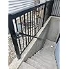 Hand Rails for Outdoor Steps – 7FT Black (Aluminum), Outdoor Hand ...