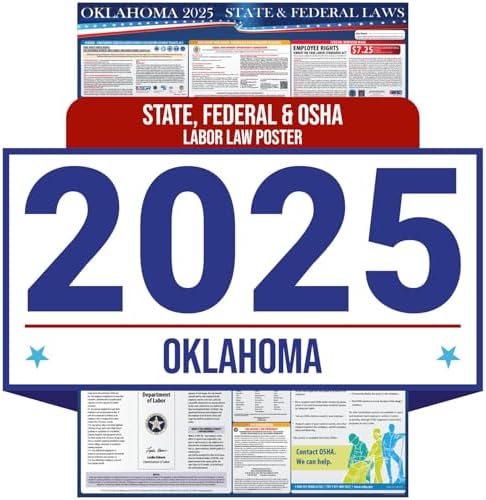 Amazon.com: 2025 Oklahoma OK All-in-One Workplace Compliance & Labor ...