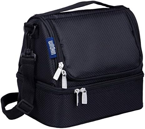 Amazon.com: Wildkin Two Compartment Insulated Lunch Bag for Boys ...