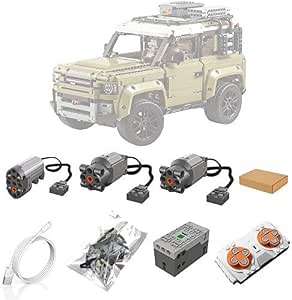 motors and remote control set for Lego 42110 Technic, upgrade ...