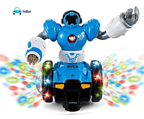 FunBlast Space Super Robot Toy - Electric Dancing Intelligent 360 ...