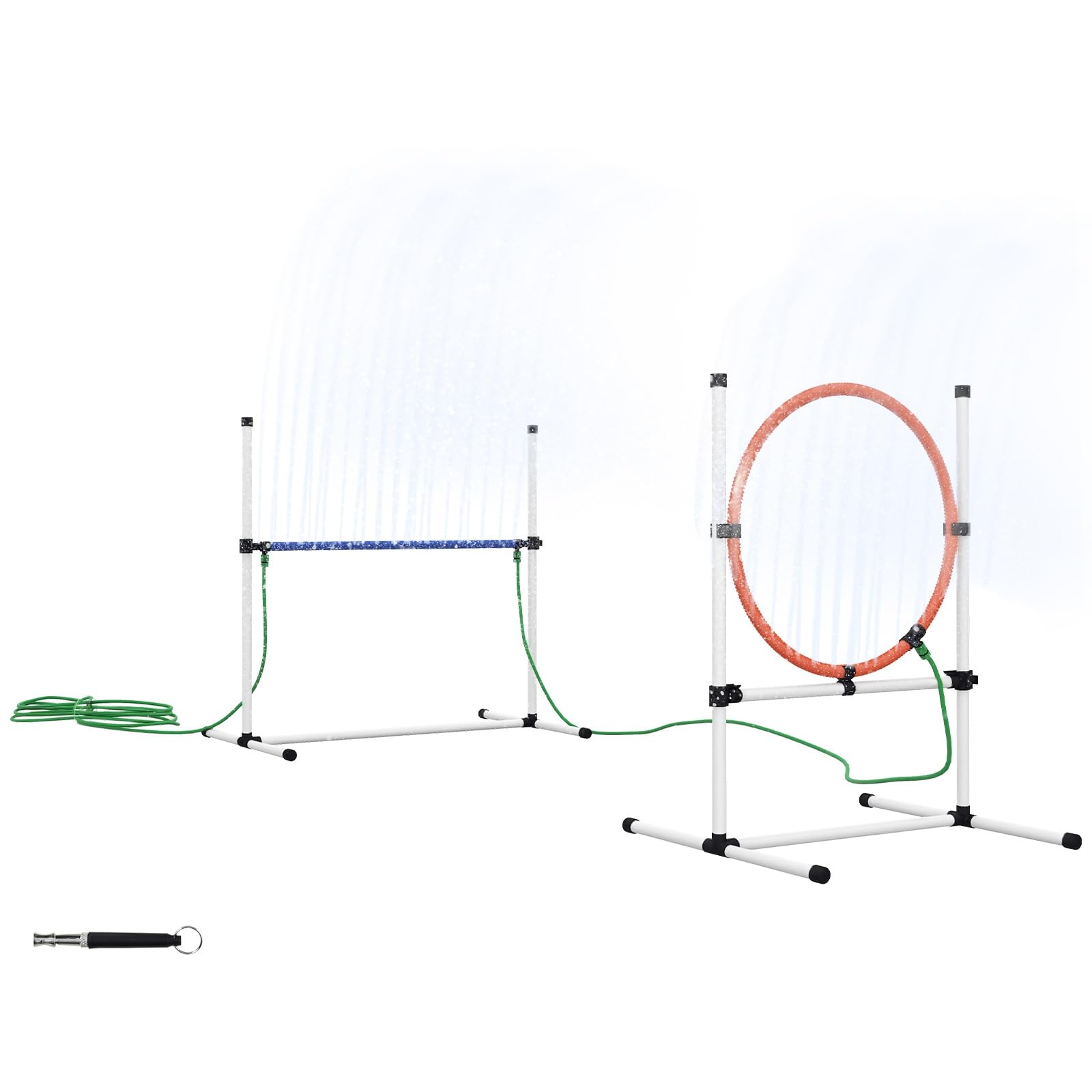 Snapklik.com : PawHut 3 Piece Dog Agility Training Equipment Set