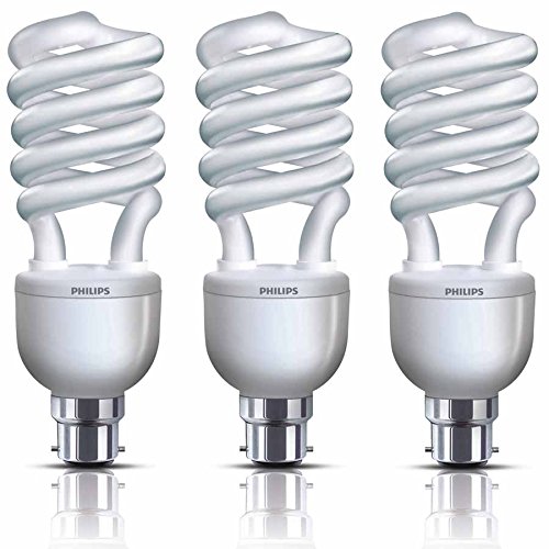 Buy Philips Pack Of 3 Tornado(Spiral) 27W B22 Cfl White Bulb Online at ...