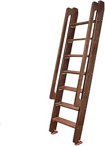 Indoor 5-Step Bunk Bed Ladder - Home Replacement Bed Ladder, Wooden ...