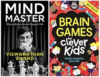 MIND MASTER & BRAIN GAMES FOR CLEVER KIDS : Amazon.in: Books