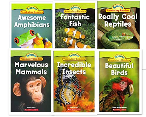 Scholastic Science Vocabulary Readers - Animal Groups Books Set (6 ...