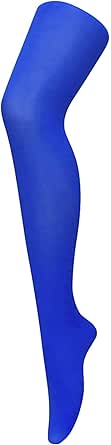 Womens Ladies 40 Denier Bright Coloured Opaque Colourful Neon Tights ...