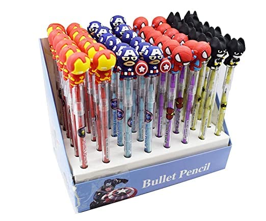 FETE PROPZ Avengers Super Heroes Pencil for Kids Pack of 12 Pieces ...