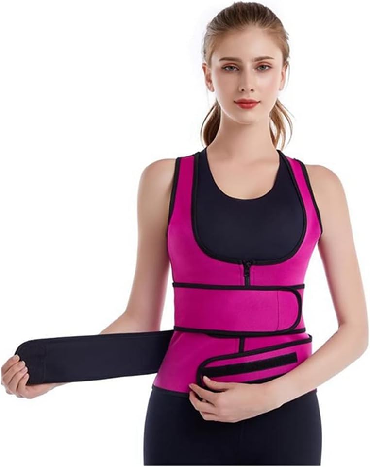 Fascia Dimagrante Pancia Cintura Modellante Sauna Neoprene Donna - Per ...