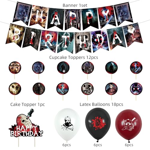 Friday The 13th Party Supplies,Friday The 13th Decorations include ...