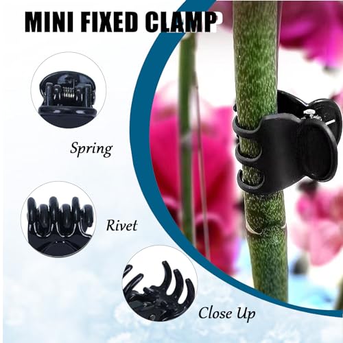 EULAPGOE 80 Pieces Plant Clamps for Climbing Plants,Vine Holding Clamps ...