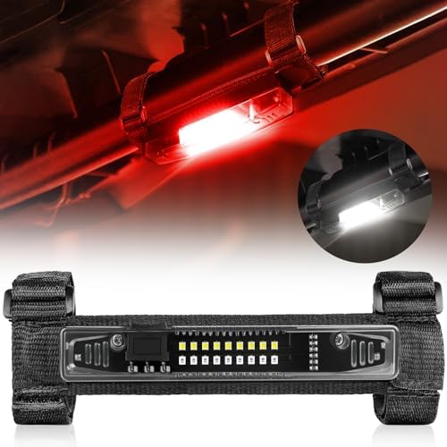 Amazon.com: Niking Auto UTV Dome Light Universal Roll Bar Mount LED ...