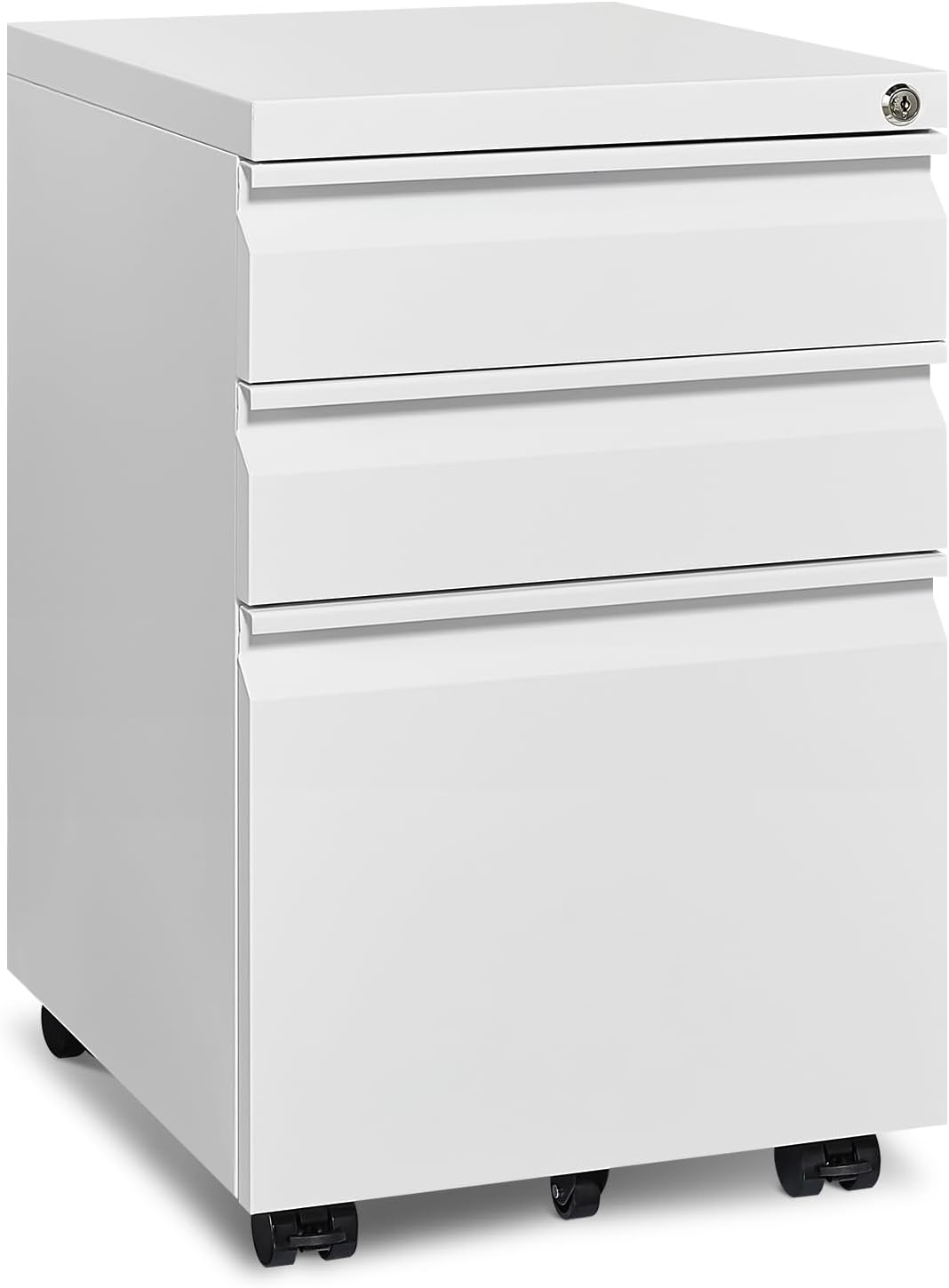 Amazon.com: Union & Scale UN56980 3-Drawer Vert File Cab, Mobile ...