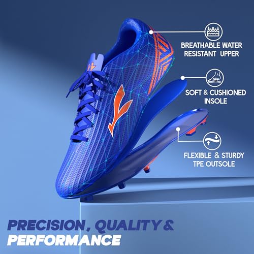 KONEX Sprint Lightweight Football Shoes for Men & Women | Breathable ...